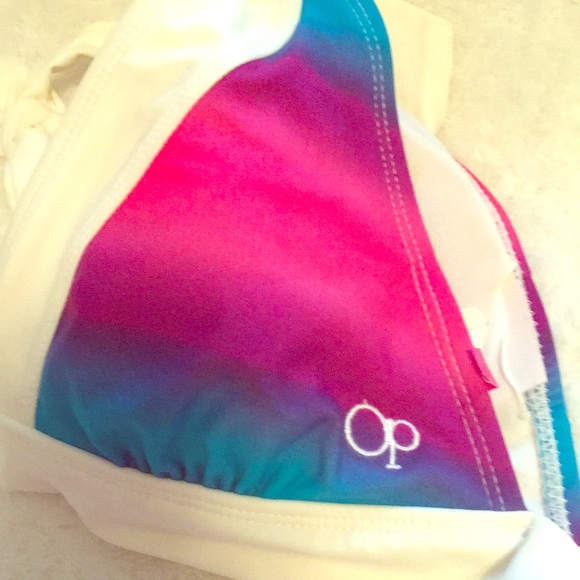 OP | Swim | Op Bikini Top Multi Color | Poshmark